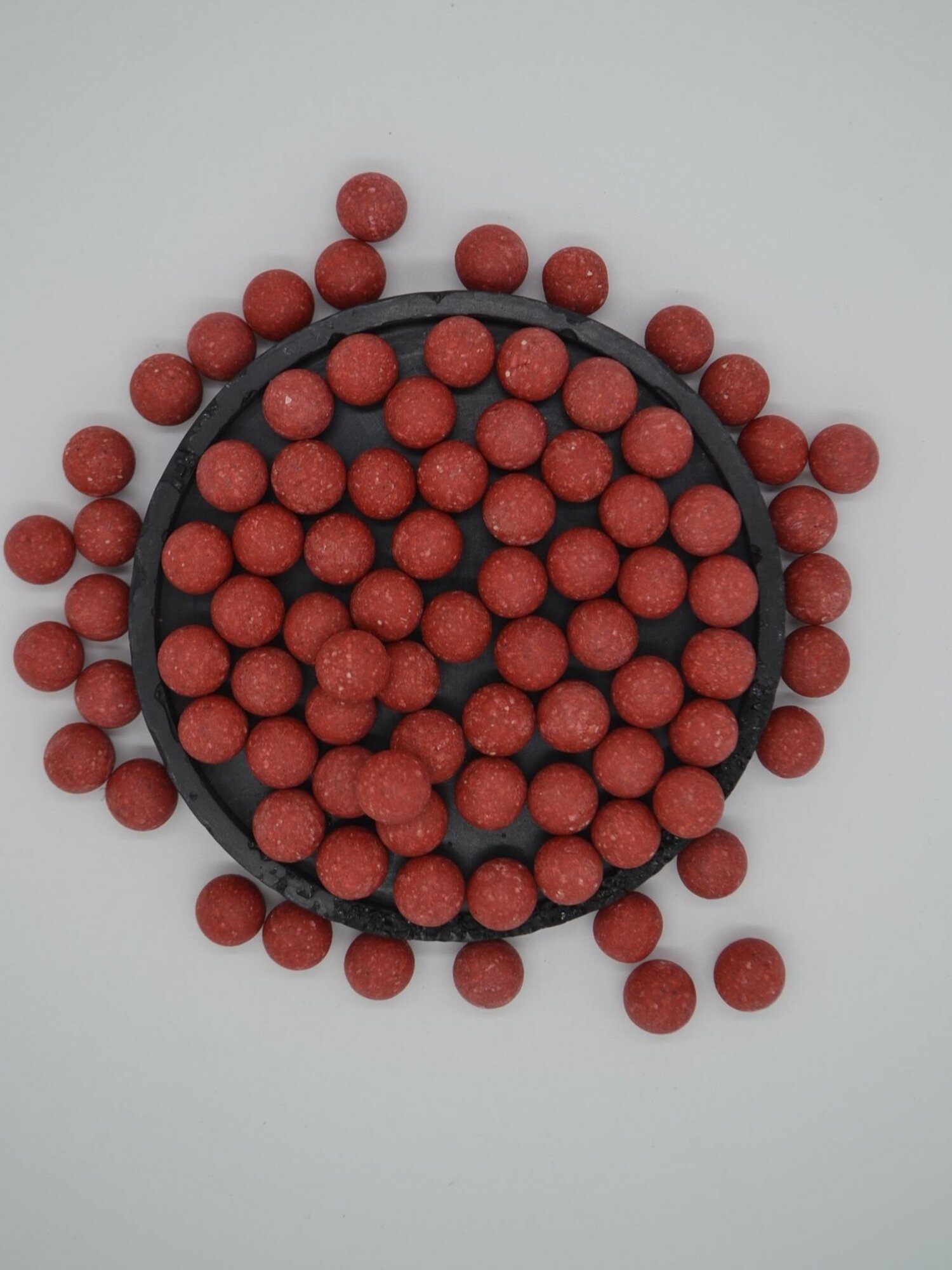 Донские бойлы "Клубника" 12 мм 50 шт Пылящие Тонущие