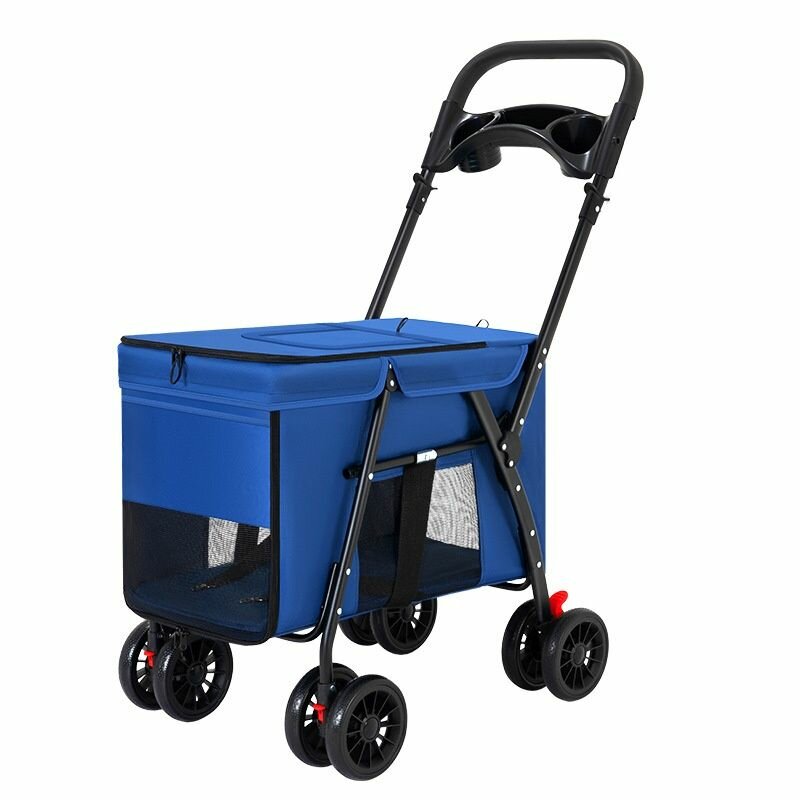 Прочная складная коляска для больших собак до 60 кг для активного отдыха Чэн Юань