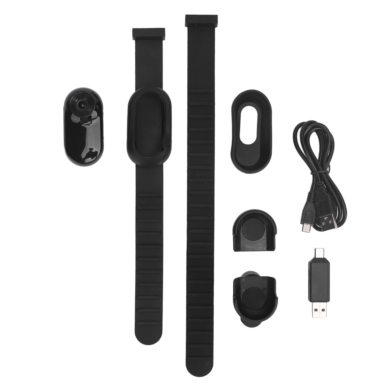 Камера для кошачьего ошейника с ЖК-экраном 0,96 дюйма, широкоугольная камера для занятий спортом и видеосъемкой домашних животных на 170 градусов для записи видео в помещении и на открытом воздухе