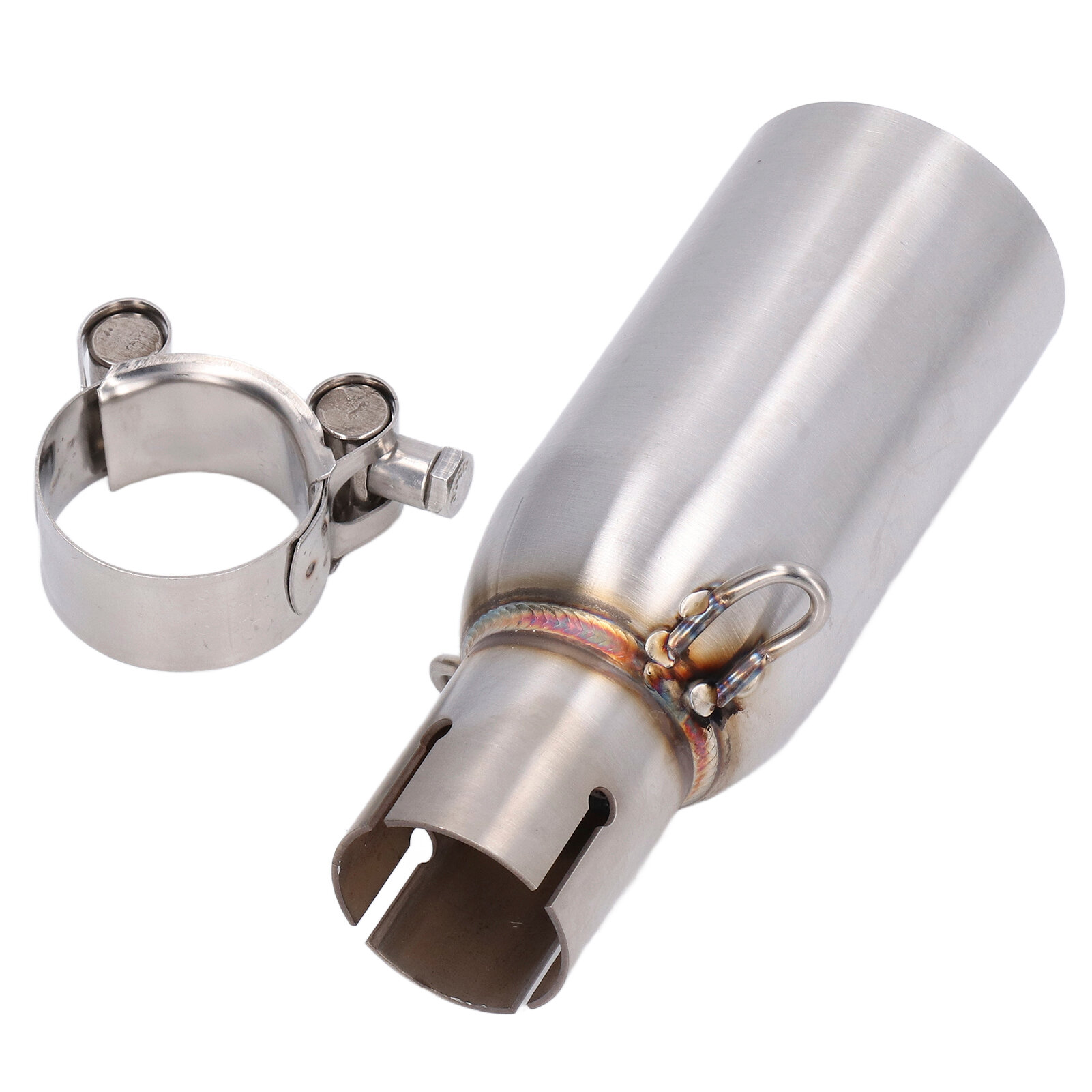 Труба средней связи выхлопной системы для мотоцикла Piaggio BEVERLY 125 2009-2016, BEVERLY 300 2009-2016, MP3 125 2008-2014, MP3 250 2008-2013, MP3 250 LT 2008-2013, MP3 300 2008-2016, MP3 300 LT 2008-2016, X10 125 2012-2016, материал металл, комплект с