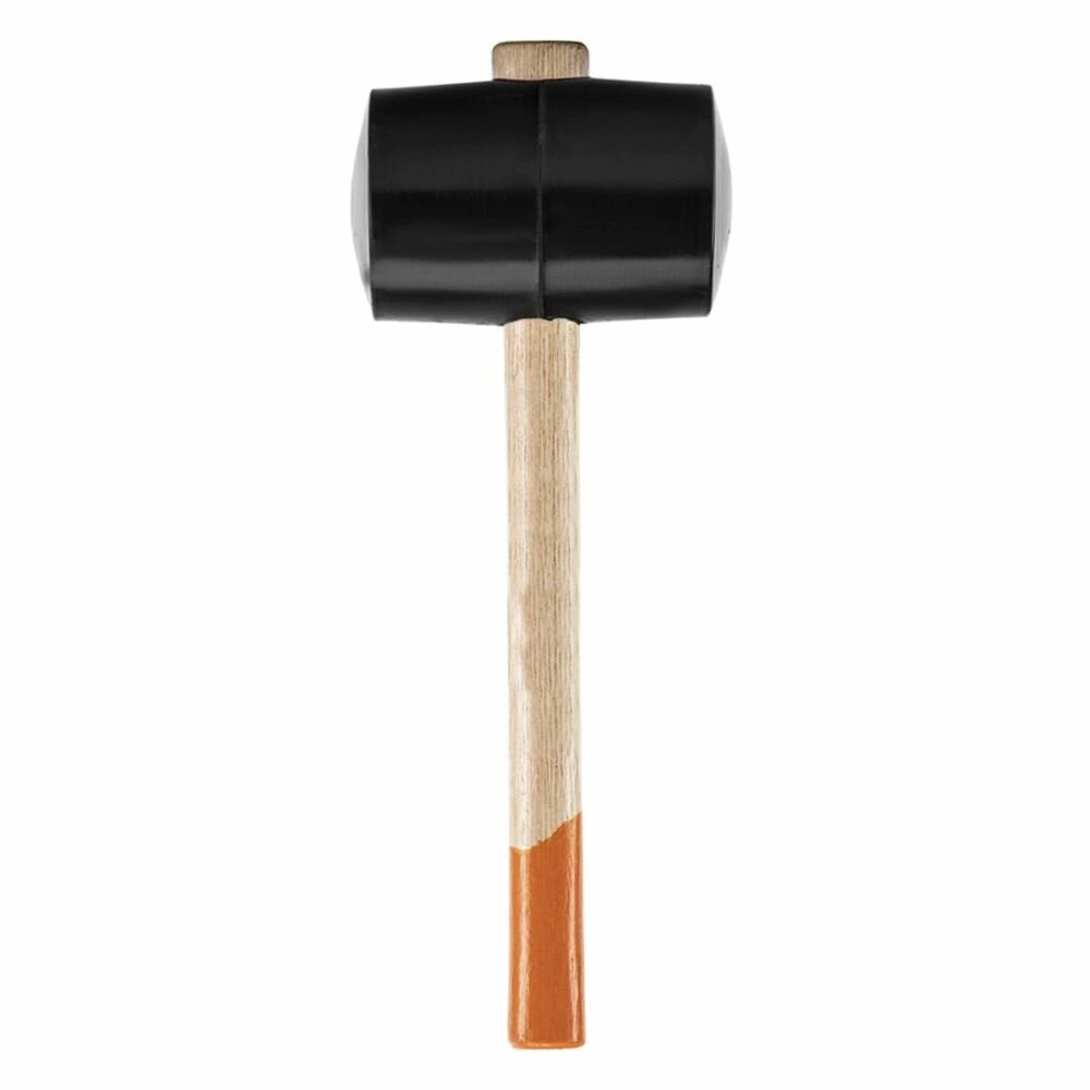 Киянка резиновая 1130 г с деревянной рукояткой