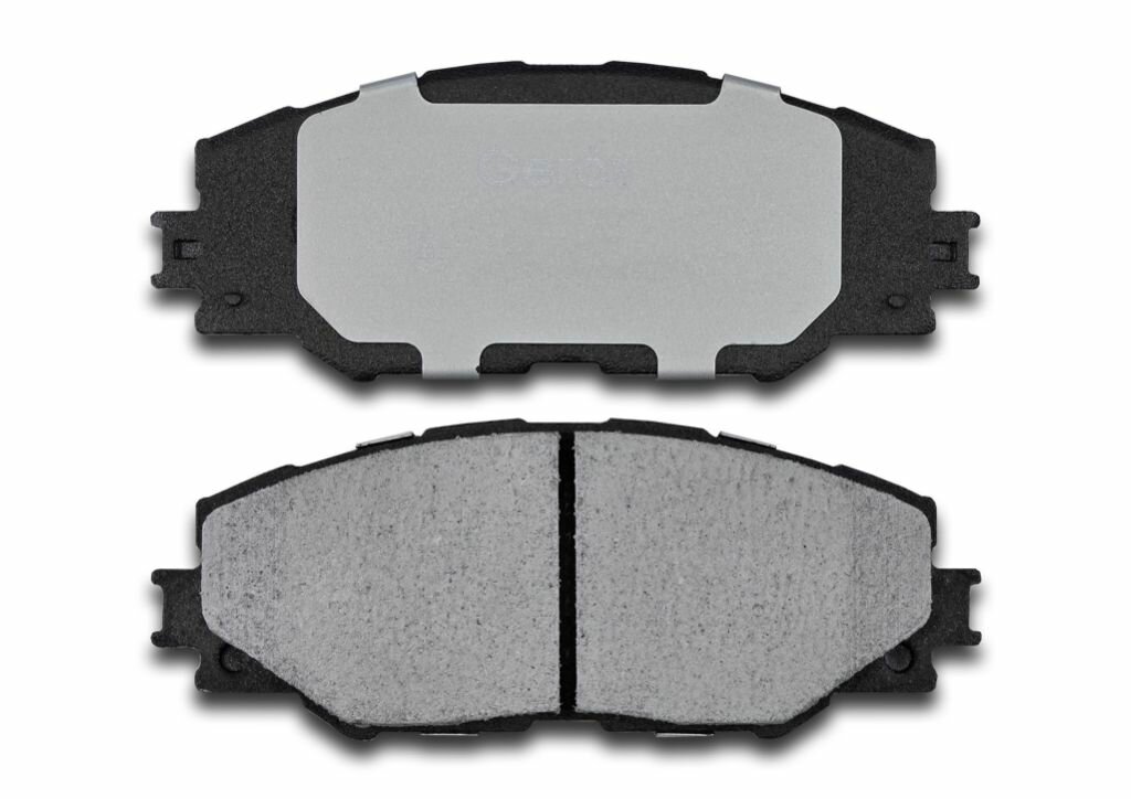 Тормозные колодки Gerat BPF019PG (передние) Low-metallic