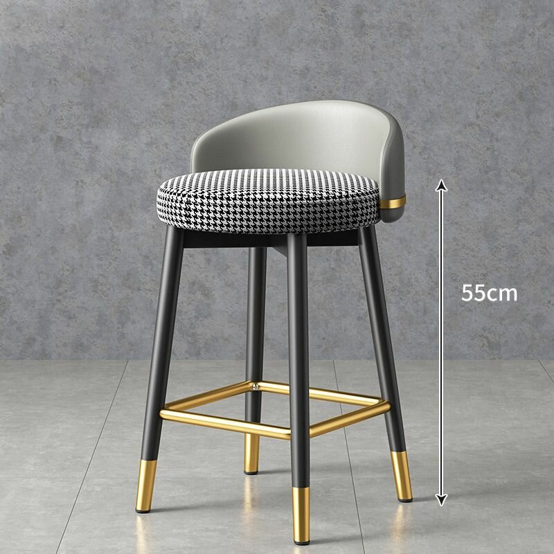 Барный стул серый Барные стулья 55см