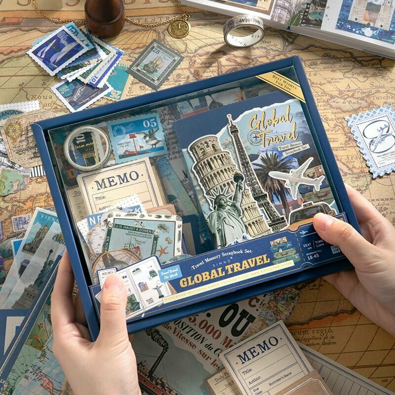 Набор для скрапбукинга Путешествие Travel