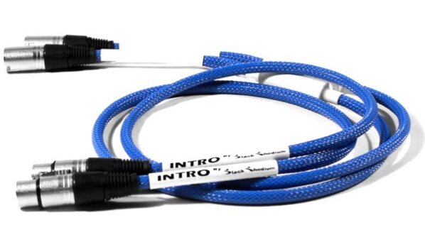 Кабель межблочный аудио Black Rhodium INTRO XLR-XLR Blue 1.0 m
