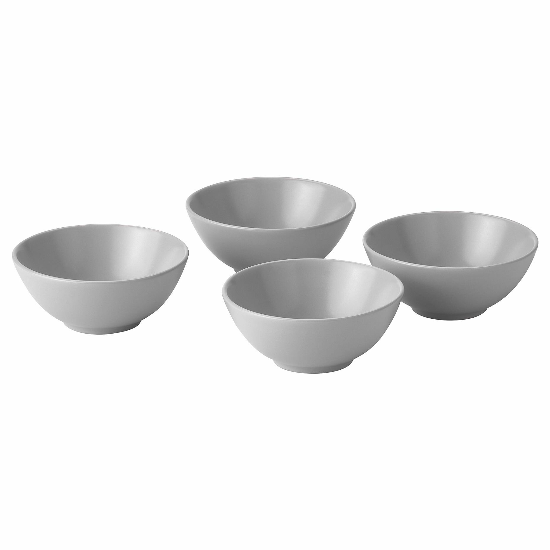 FARGKLAR Миска IKEA, матовая поверхность светло-серый 16 см (50479353)