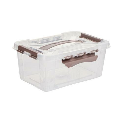 Контейнер для хранения продуктов с крышкой 4,2л, высота 12,4, длина 29, ширина 19см