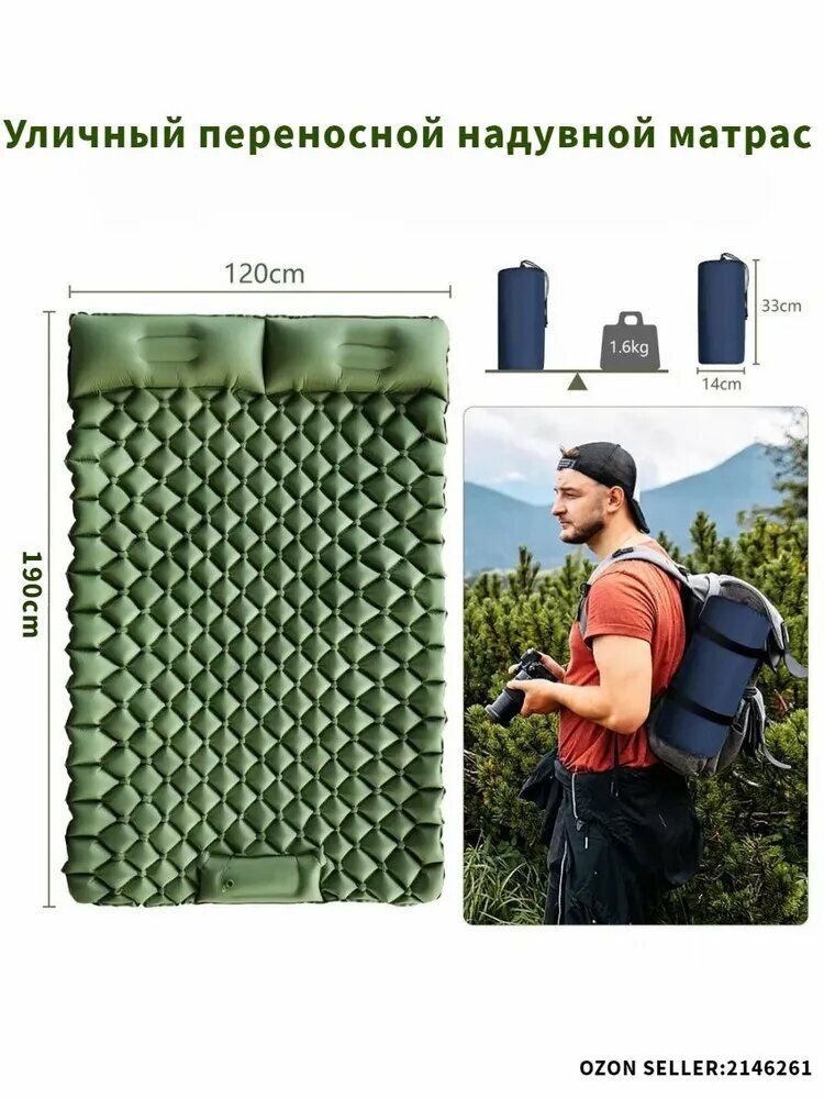 KNOW EASY-TONG Матрас надувной 190х120 см