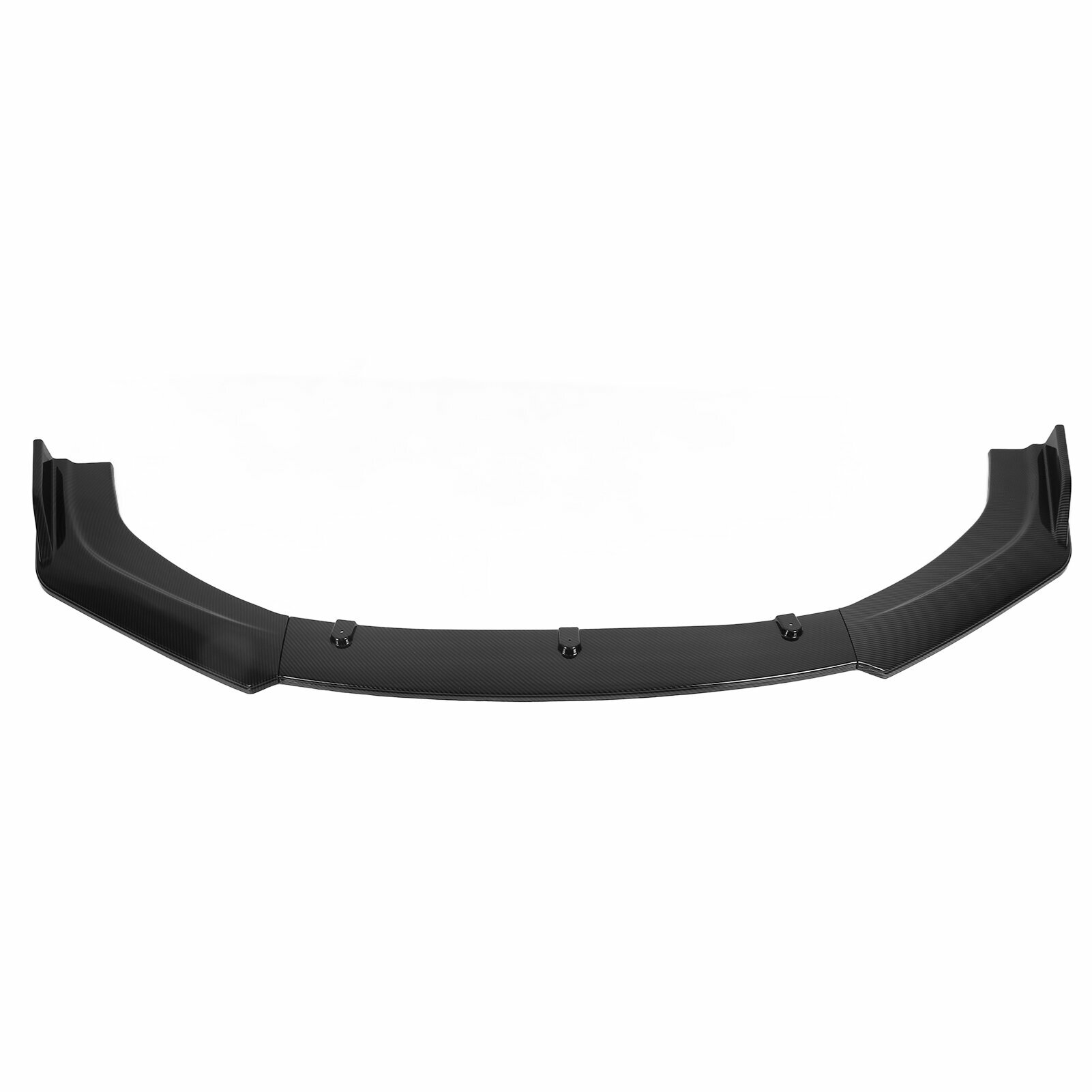 3pcs передний бампер для губ Spoiler Spoiler Antipollision Rain Rain -Resyper Универсальные части тела для автомобиля