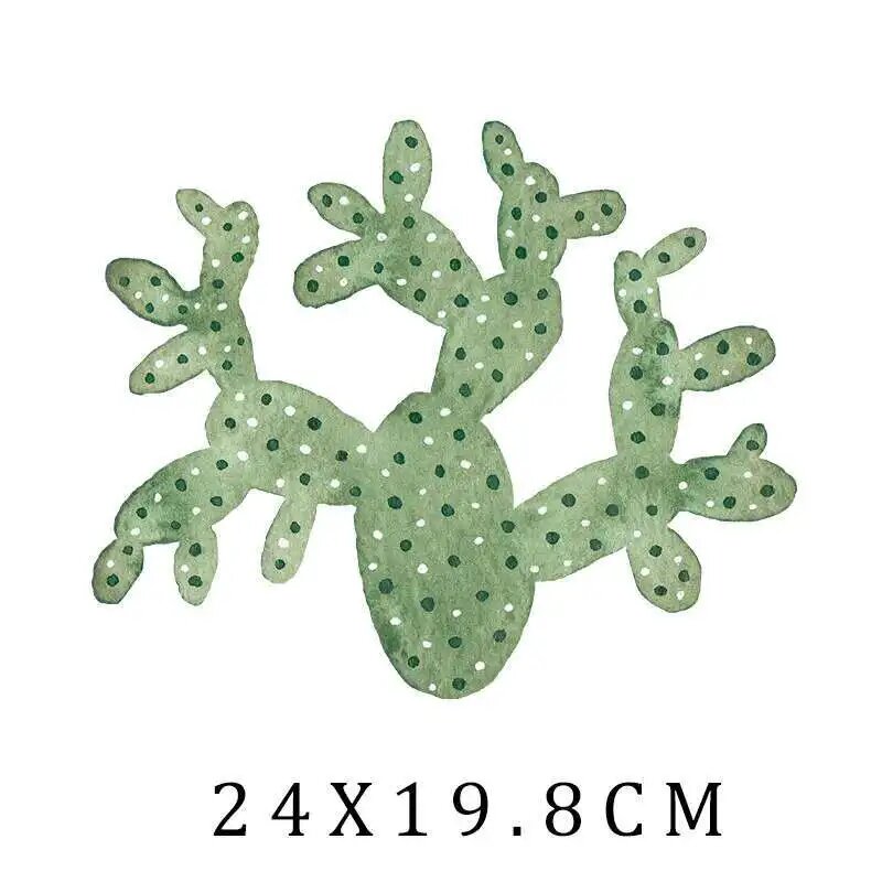 Нашивки с растениями в горшках PGY HEHUOREN TH2980-6