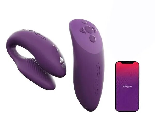 Вибратор для пар We-Vibe Chorus, сенсорный вибромассажер Ви Вайб с дистанционным управлением