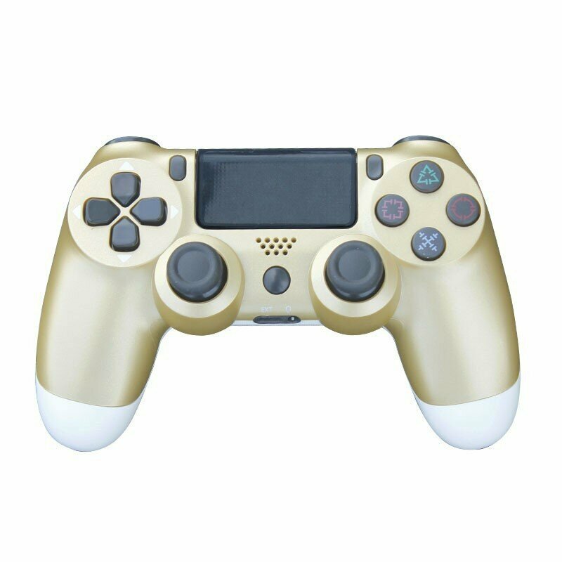 Красный джойстик PS4 V2 – беспроводной, Bluetooth, для ПК и телефона