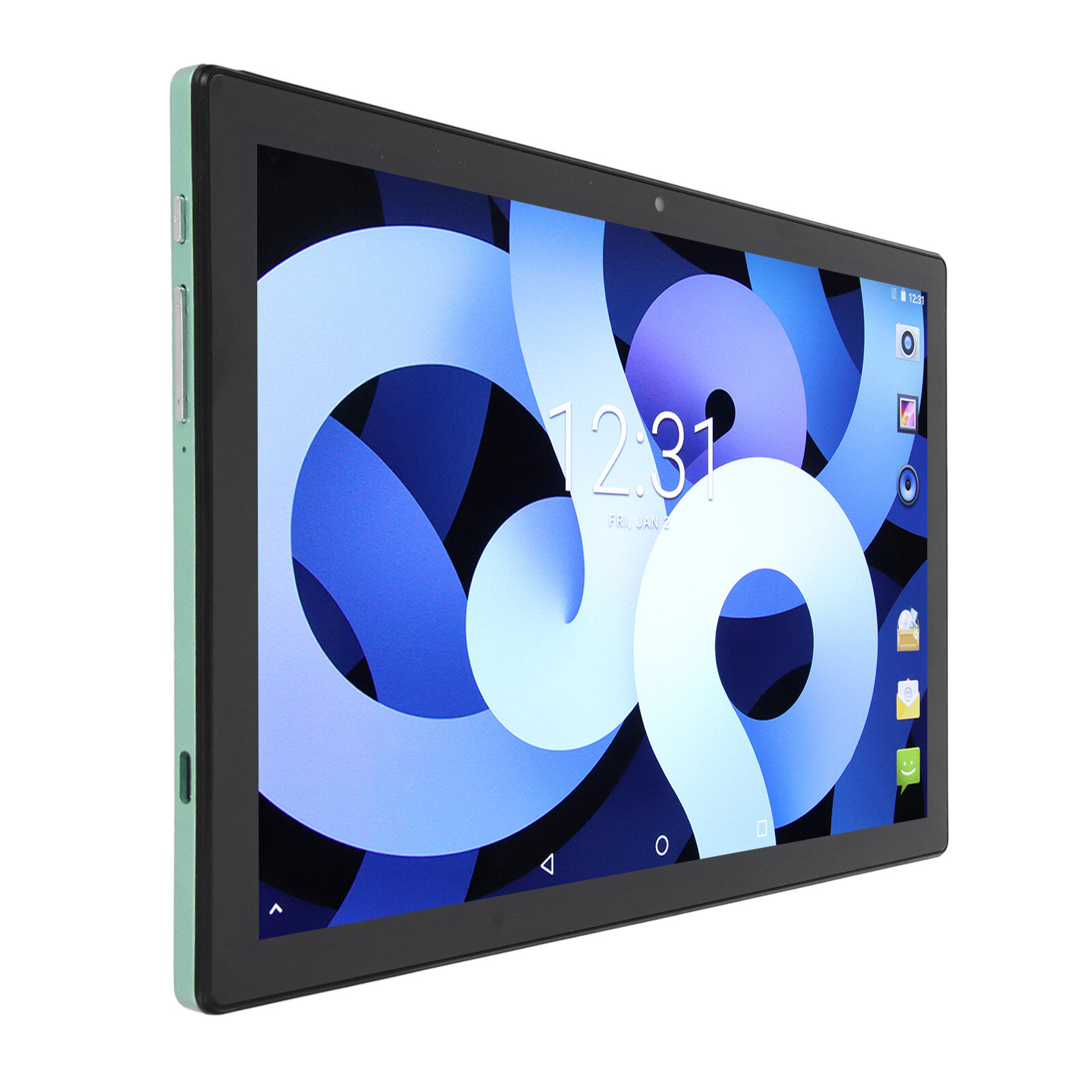 10,1-дюймовый планшет, 8 ГБ ОЗУ, 128 ГБ ПЗУ, восьмиядерный процессор, 7000 мАч, двойная камера, 5G, Wi-Fi, офисный планшет для дома, школы, вилка стандарта США, 100‑240 В, зеленый
