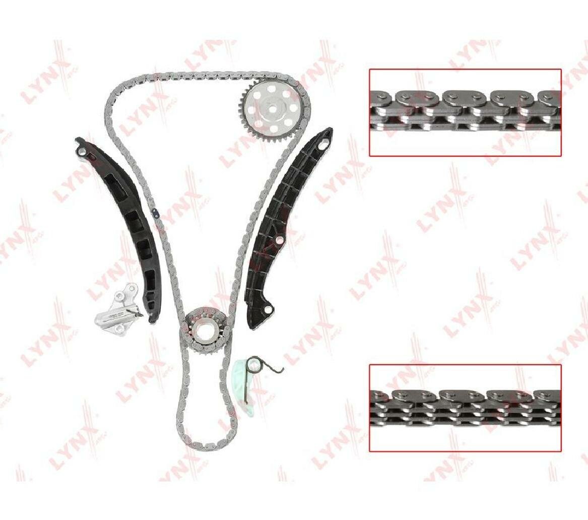 Комплект цепи газораспределительного механизма (ГРМ) Lynx TK0158