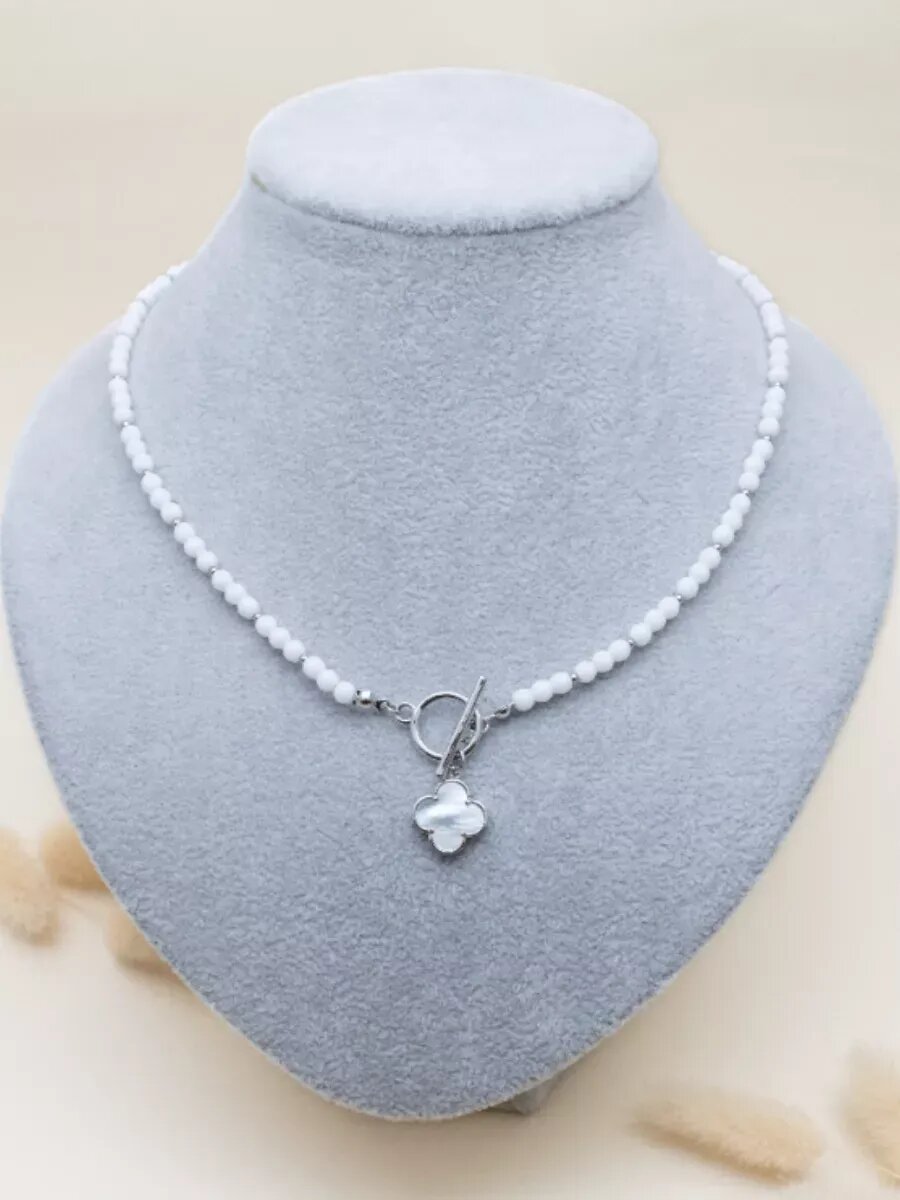 Колье, перламутр