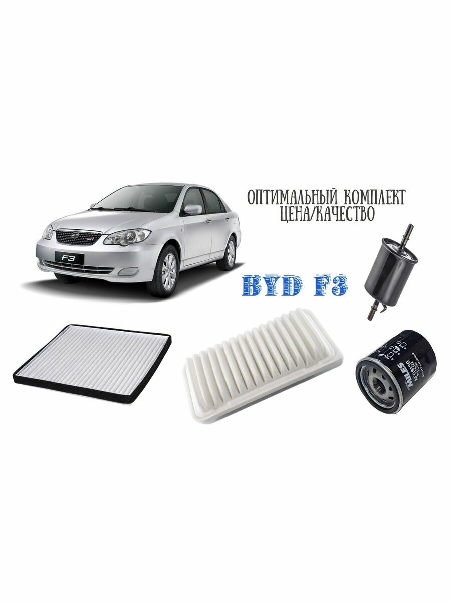 Комплект фильтров BYD F3