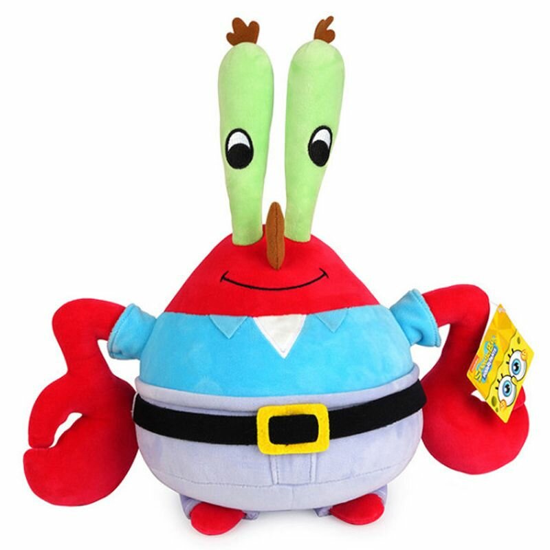Мягкая игрушка Spongebob Squarepants, Pie Star, Crab Boss/,38, C03 Босс-краб, красный