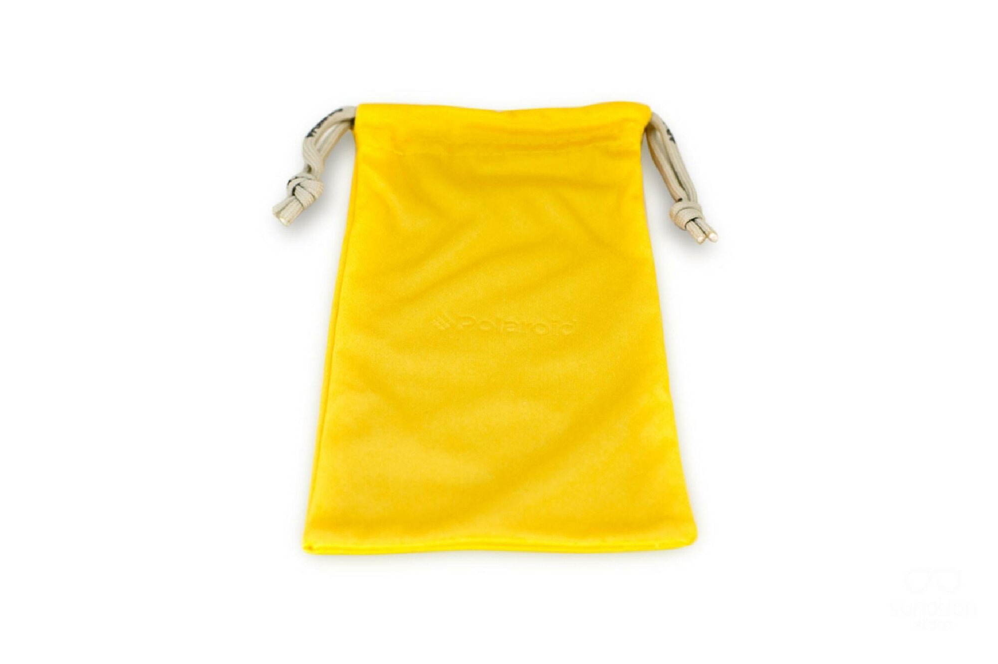 Чехол для очков Polaroid, текстиль, шнурок, желтый, 20 см x 10 см