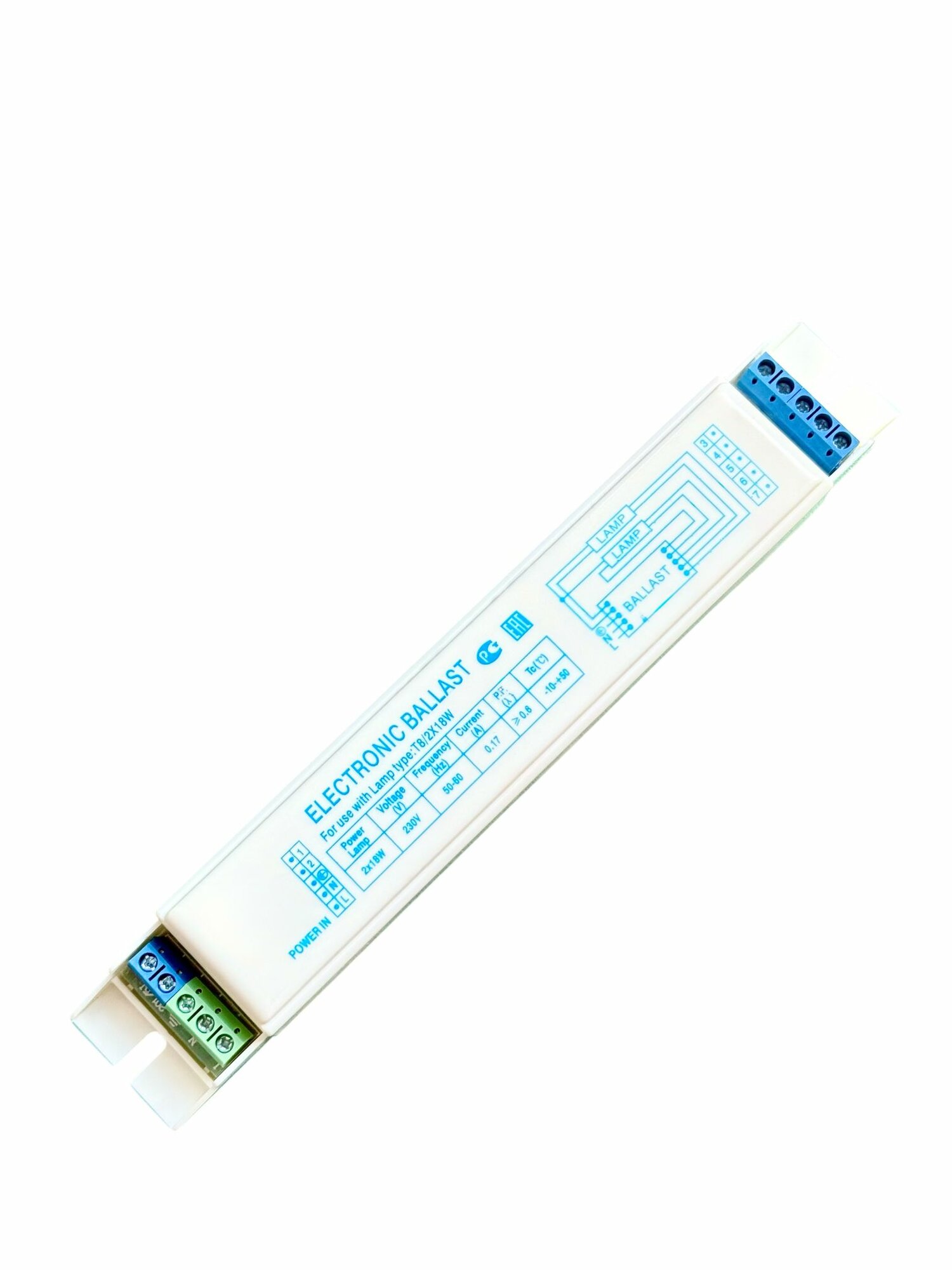 ЭПРА ELECTRONIC BALLAST T8/2x18W