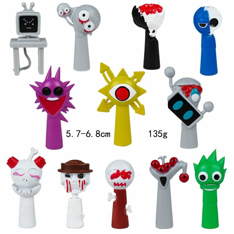Фигурки Спрунки, набор из 12 шт, 5.7-6.8CM