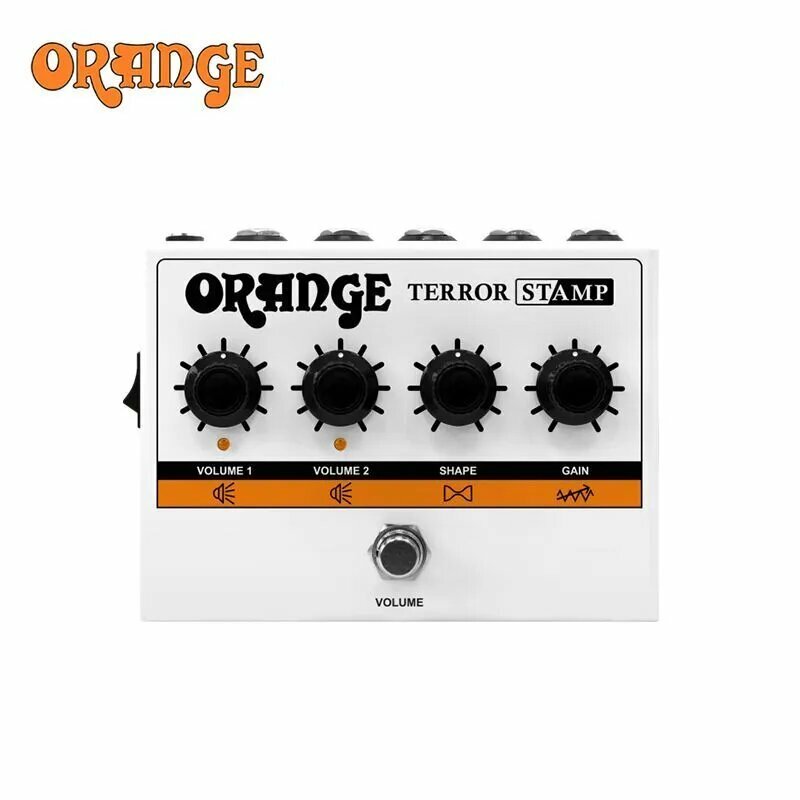 KNOW EASY-Orange Terror Stamp Гибридный гитарный педальный усилитель Valve мощностью 20 Вт
