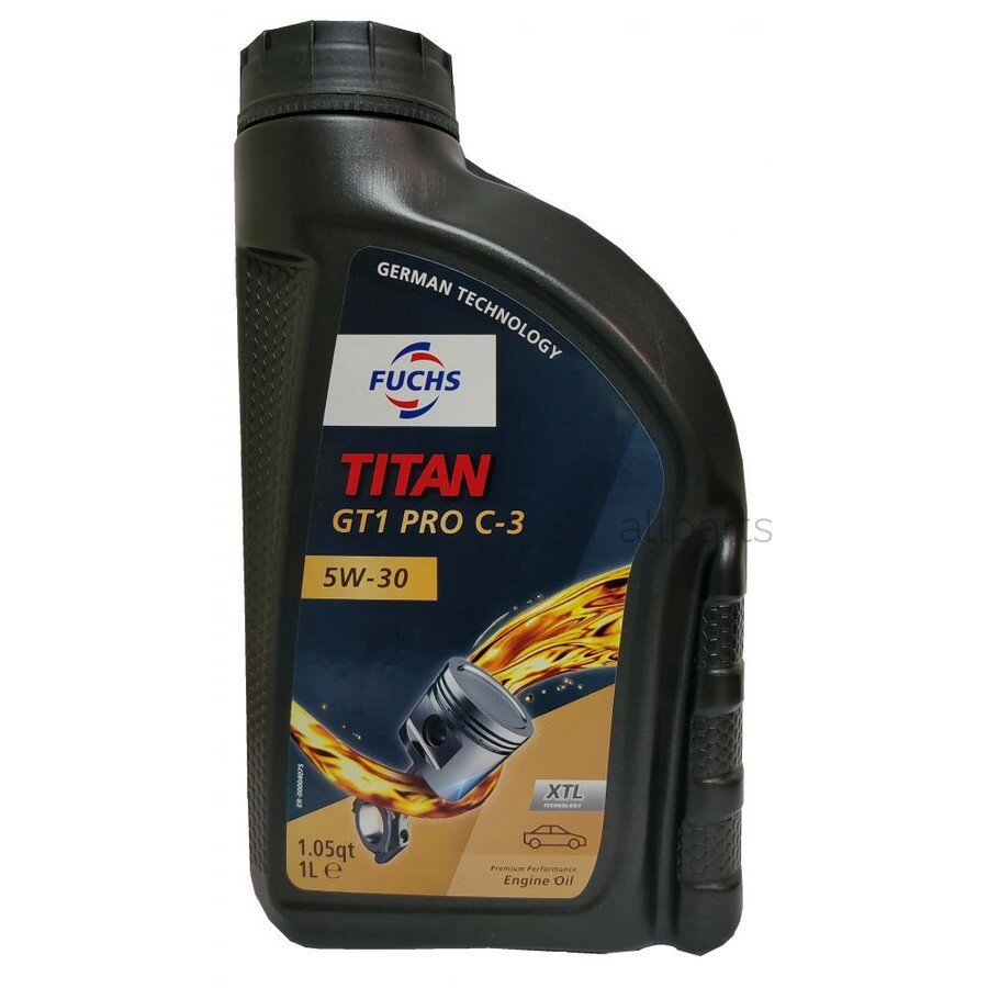 FUCHS 601224249 TITAN Масло моторное GT1 PRO C-3 5W30 1л