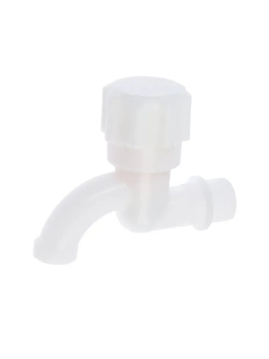 Кран водоразборный пластиковый для воды вентильный