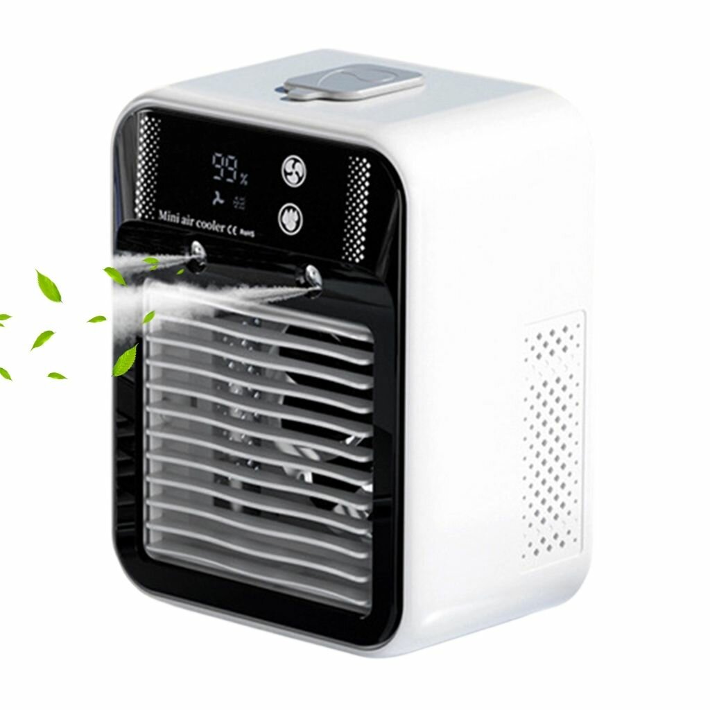 Портативный кондиционер с 2 скоростями и функцией охлаждения
