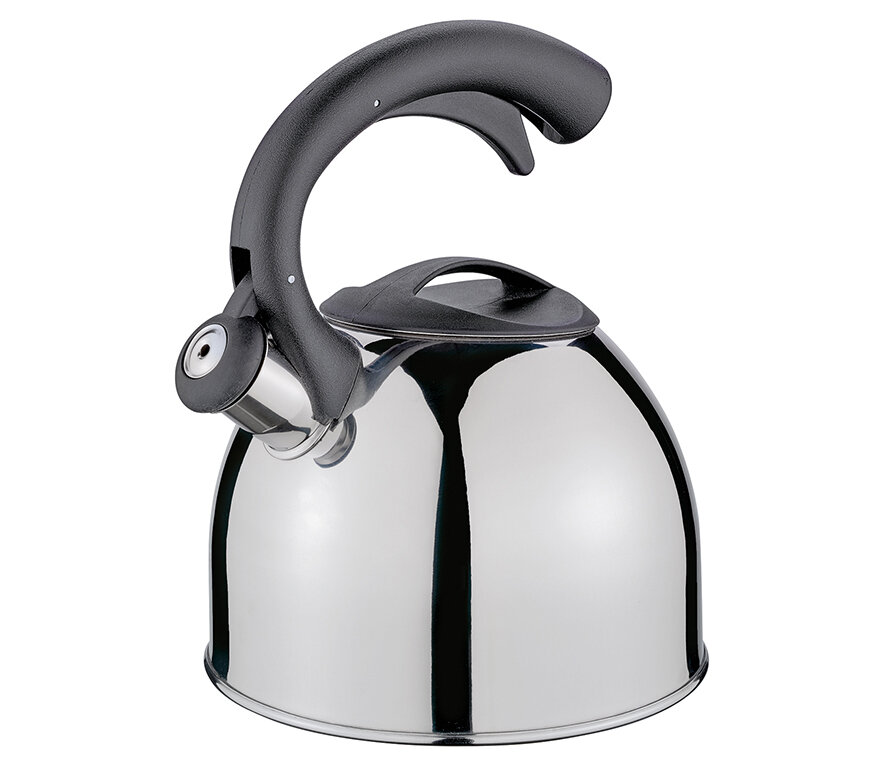 Чайник COUNT от Cilio со свистком 2,5 л. (для кипячения 1,8 л.)