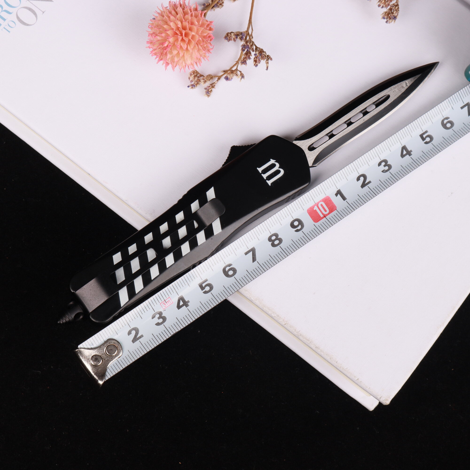 Masalong Kni228 Survival Tools Pocket Edc На открытом воздухе Кемпинг Пешеходные прогулки весной нож Автоматический пружинный нож OTF