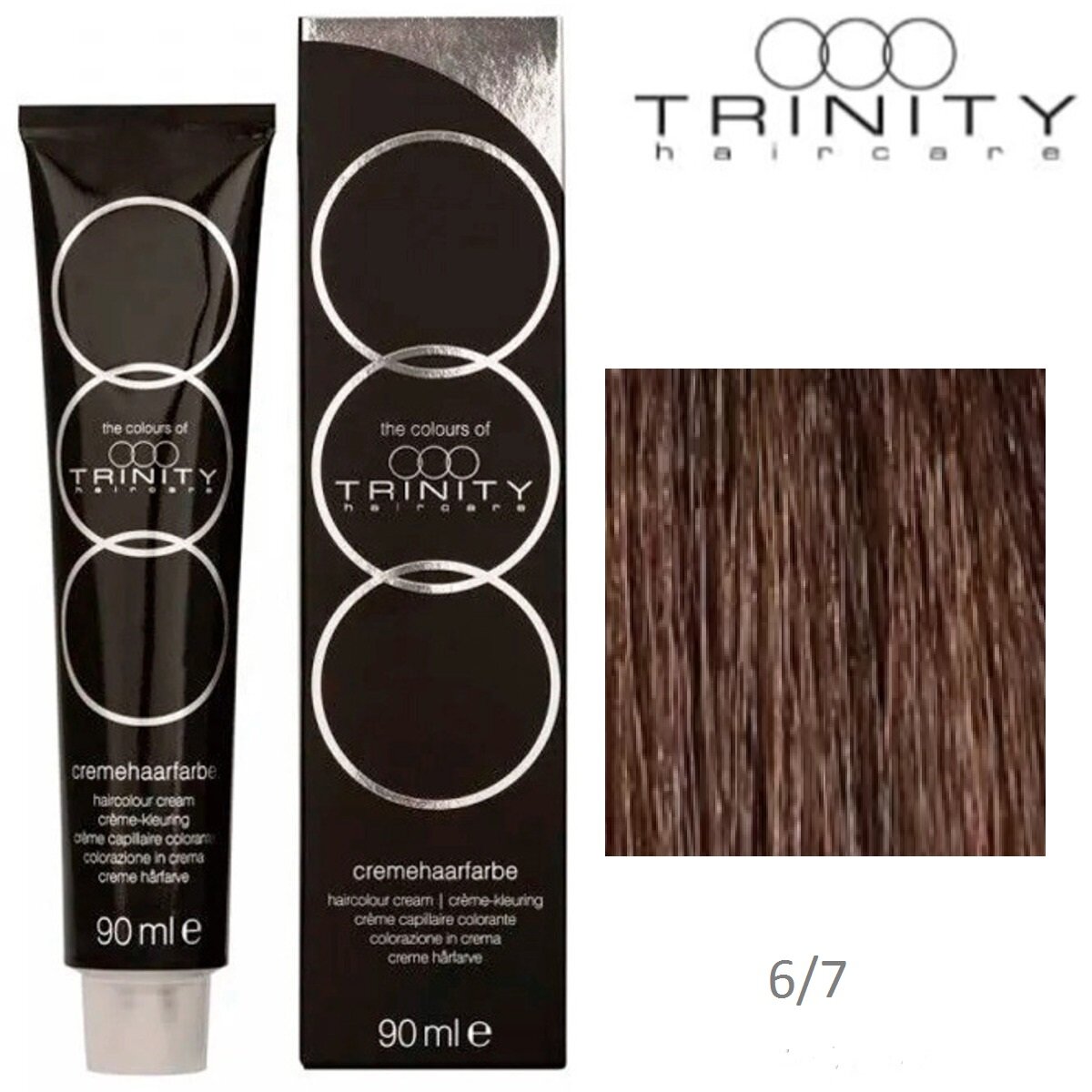 Trinity The Color of Trinity Стойкая крем краска 6/7 орех 90 мл