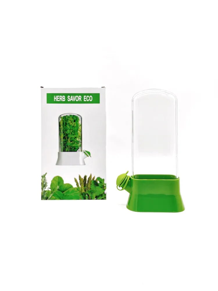 Контейнер для хранения зелени зеленый