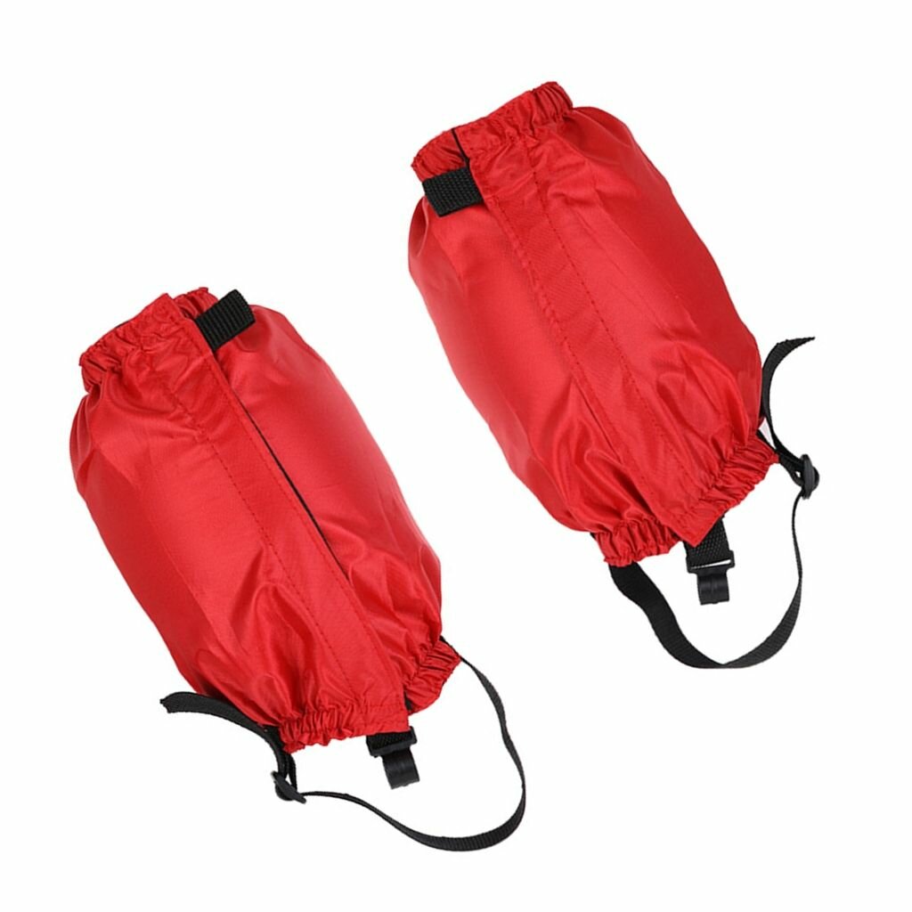 Гамаши для снегоступов и лыж, красный