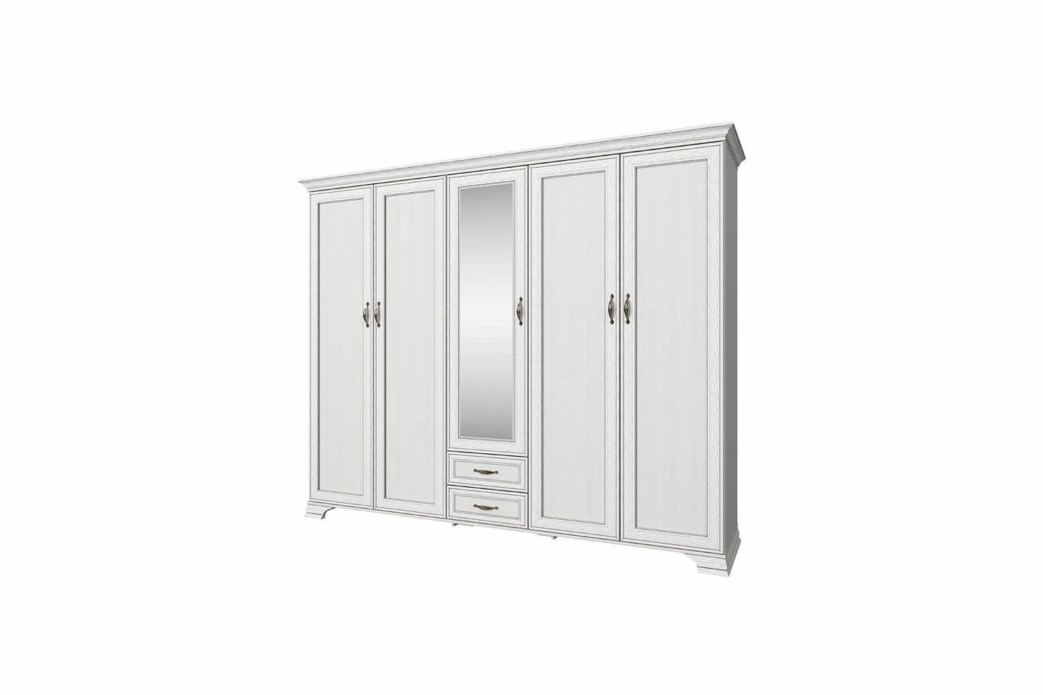 Шкаф Anrex TIFFANY 5DG2S Z, 212.1 x 64.1 x 259 см, цвет: вудлайн кремовый