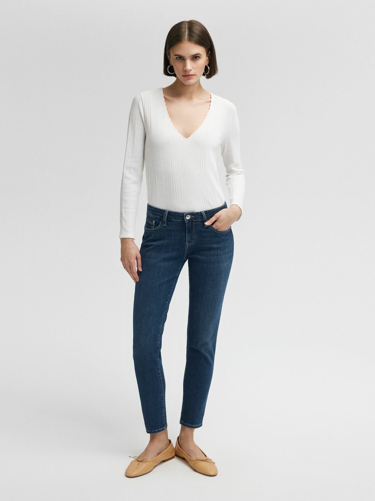 Джинсы бойфренды 