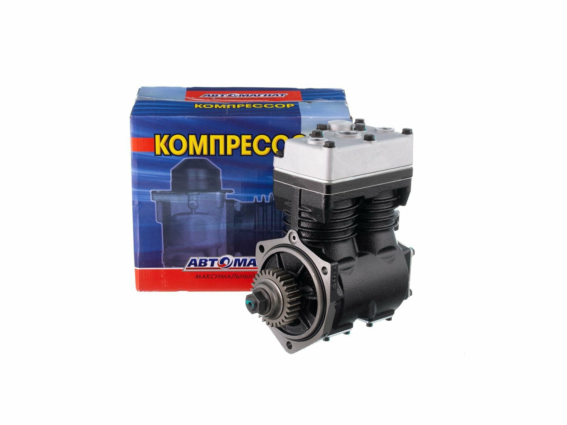 Компрессор (2-х цилиндровый) жид. охлаж. без шкива