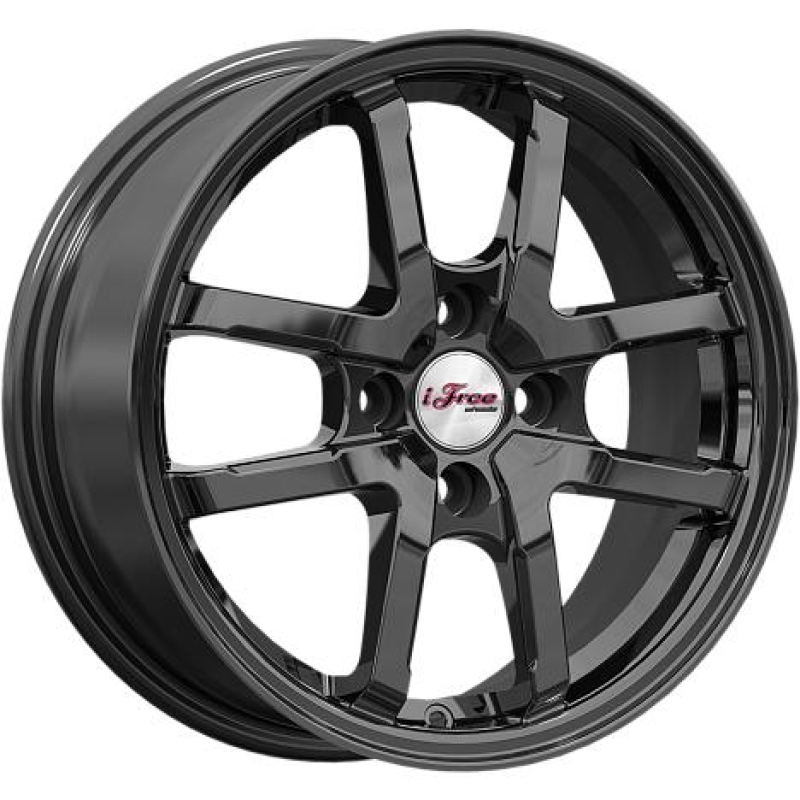 Диск колесный iFree Грид 6,0x15 4x100 Dia54.1 ET45 цвет BK