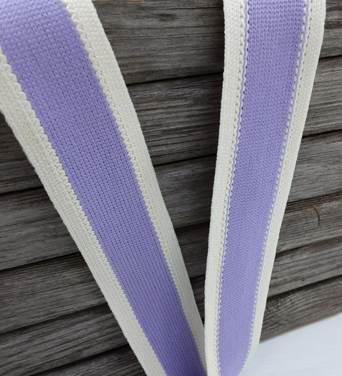 Лента Трикотажная, лампас ширина 3см, отрез 3 метра, полиэстер,