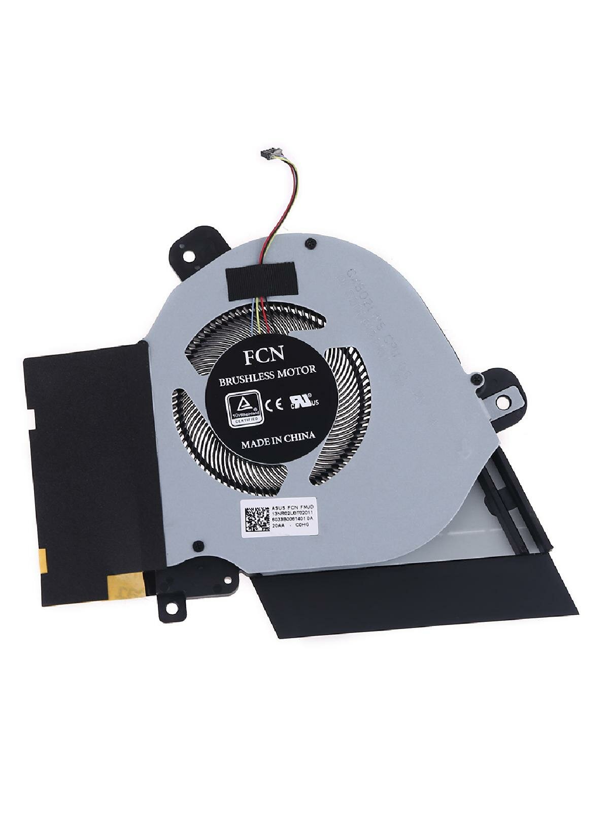 Laptop Cooling Fan Dc12v 1a 4pin Rog Zephyrus S Gx502 Gx502lws Gu502lws Gx502gw 13nr02u0t02011