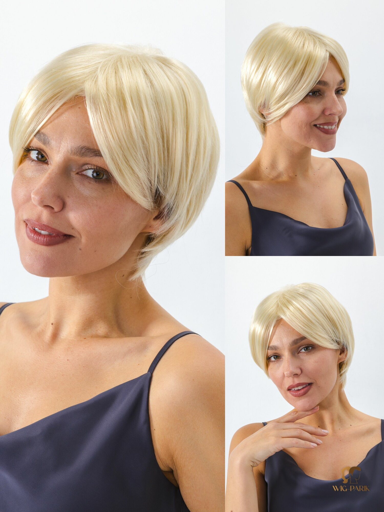 Парик женский короткий блонд