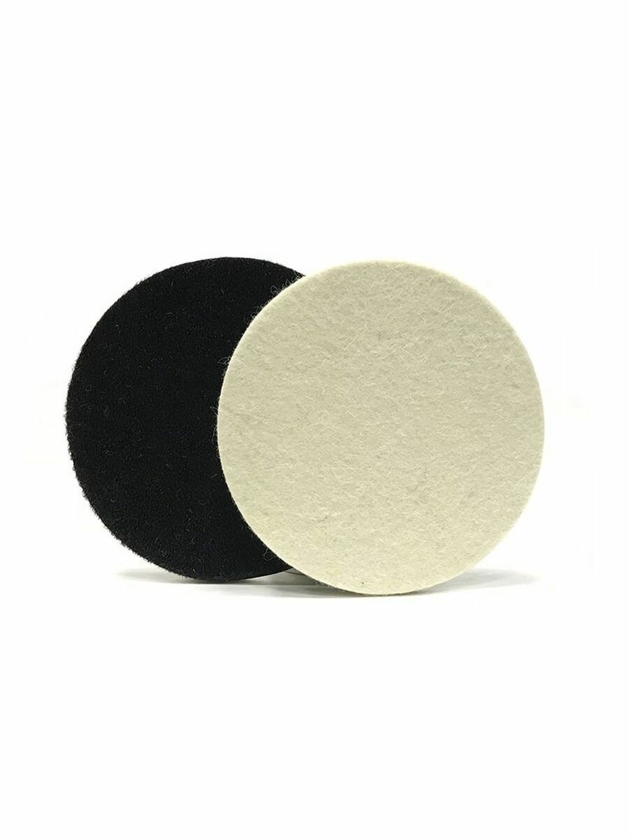 Круг полировальный фетровый 125х6мм. на липучке