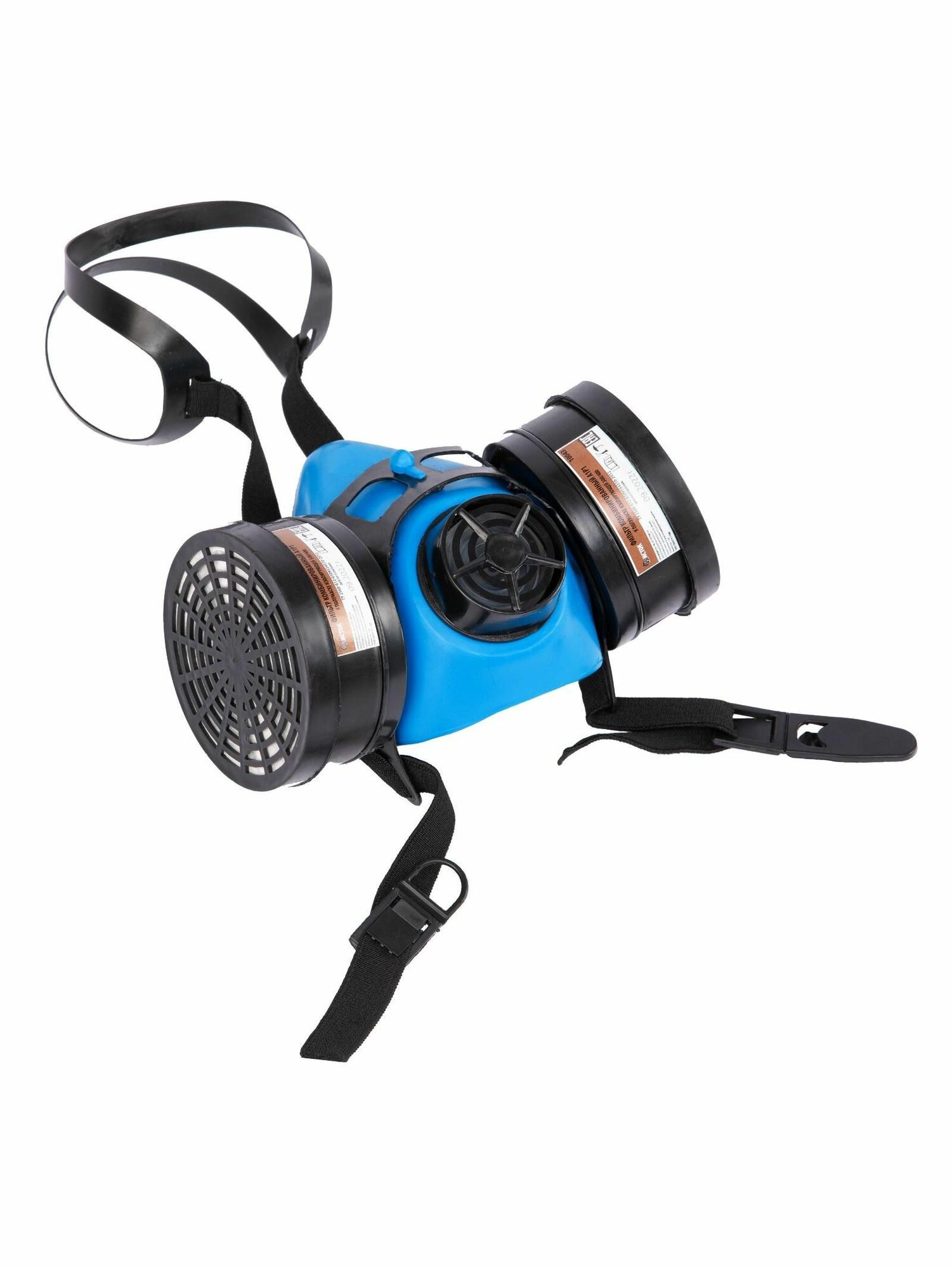 Полумаска изолирующая Исток-300/400 со сменными комбинированными фильтрами А1Р1 892437