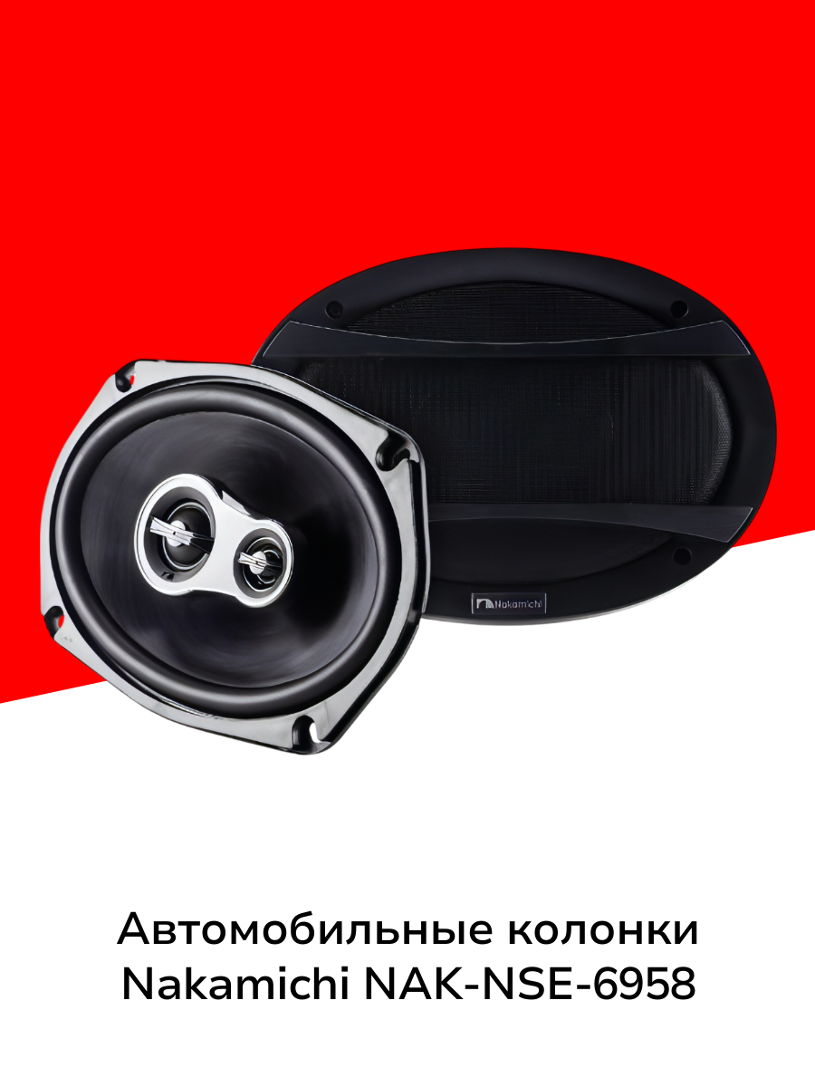 Автомобильные колонки Nakamichi NAK-NSE-6958