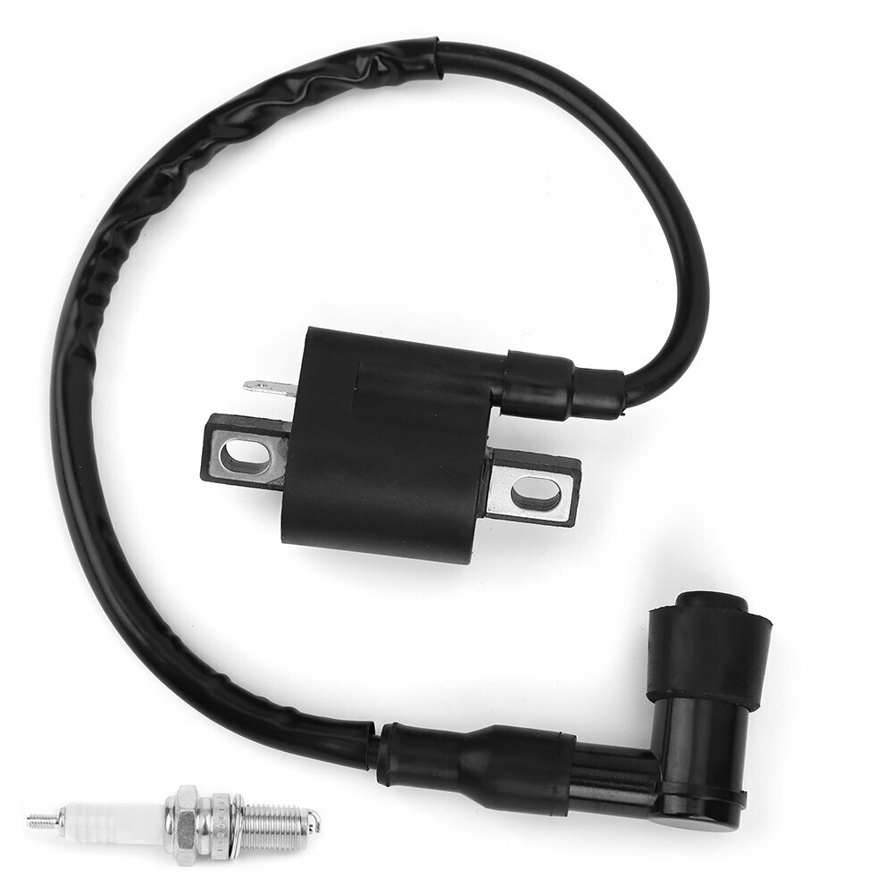 Комплект катушки зажигания D8EA и свечей зажигания для питбайков, внедорожных мотоциклов, багги и других транспортных средств объемом 150, 200 и 250 куб. см.