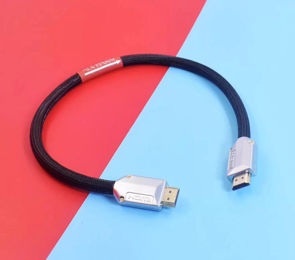 Hi-Fi аудиокабель I2S OCC посеребренный, 40cm