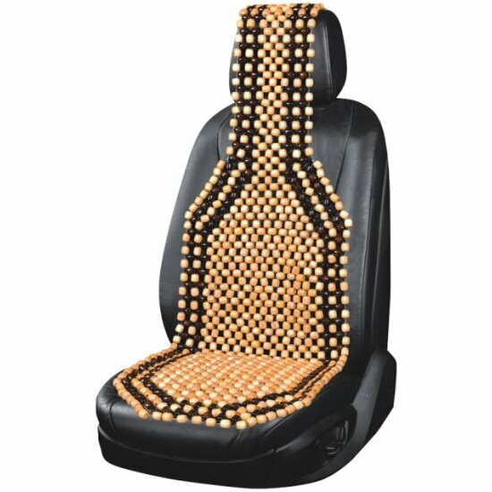 Массажная накидка Kraft KT 835441 на сидение, бежевая