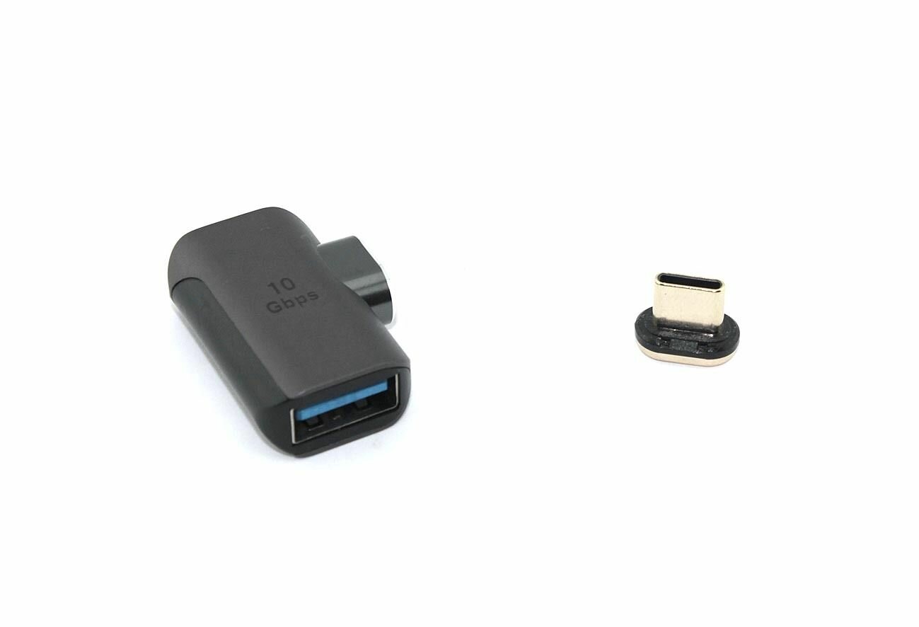 Переходник Type C папа на USB 3.1 мама с магнитным разъемом