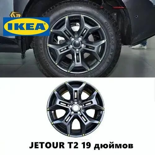 PRSO JETOUR T2 оригинальные колеса 19 дюймов Колесный диск Кованый 19x1.38" PCD10х139.1 ET31.5 D60.1