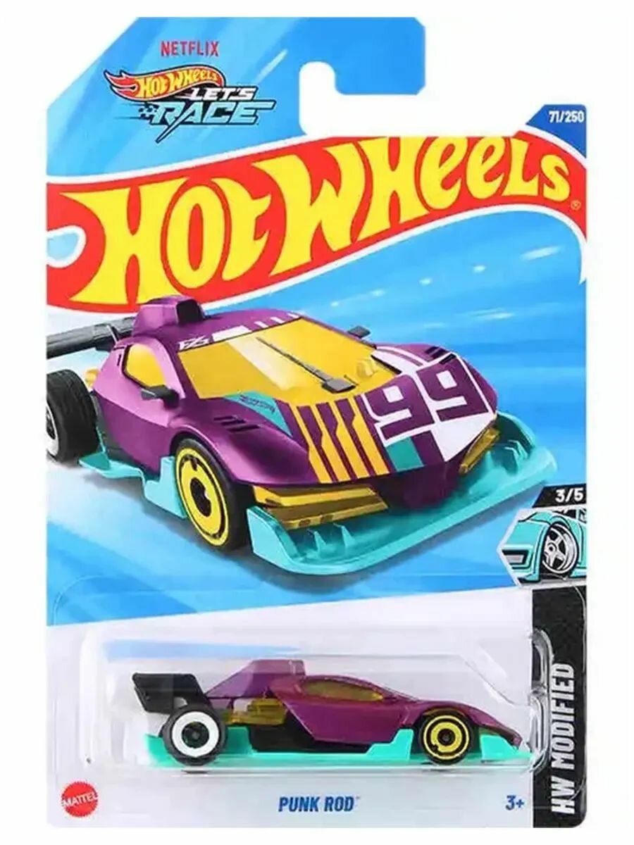 Hot Wheels Punk Rod (HYX16), серия HW Modified, 1/64, металл, коллекционная модель