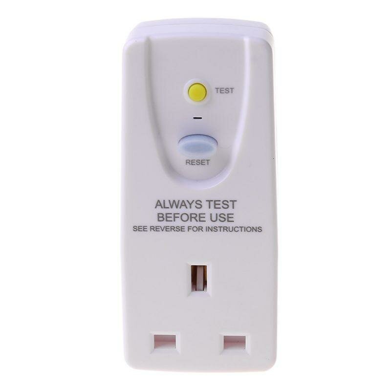 Удлинитель с УЗО и выключателем (UK вилка)